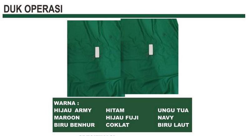 DUK Operasi - 90 X 125 Cm