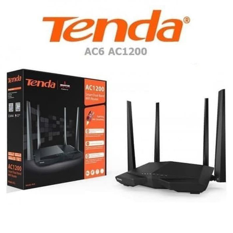 Tenda AC6 AC10U Wireless Router AC1200