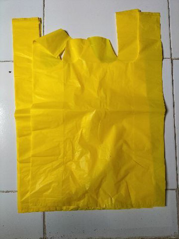 Kantong plastik kuning 10 kg