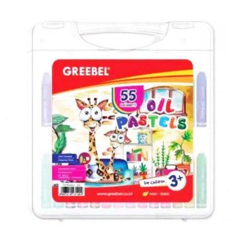 CRAYON GREEBEL OIL PASTELS 55 WARNA GB-55C (ATK)