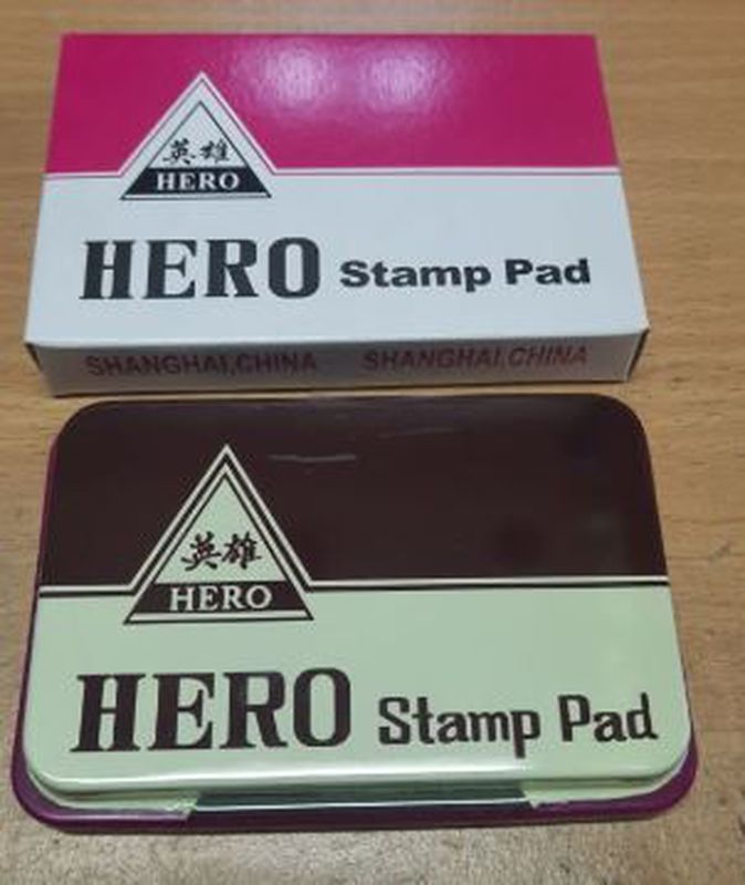 Stamp Pad Hero 2460 / Bak Stamp Hero / Bantalan Stempel Hero 2460