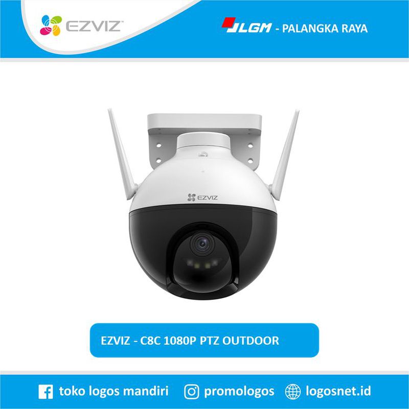 EZVIZ C8C 1080P PTZ Outdoor CAMERA CCTV