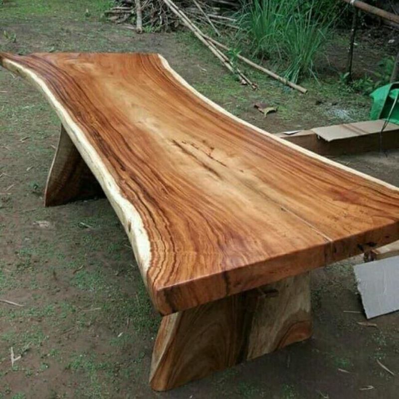 MEJA KAYU SUAR