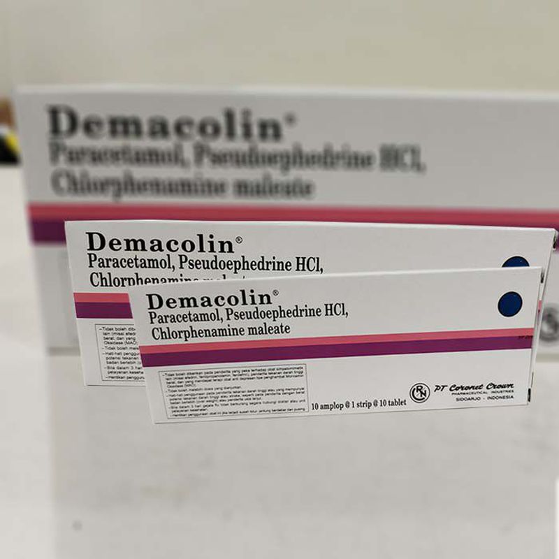 Obat Flu Demacolin Tablet