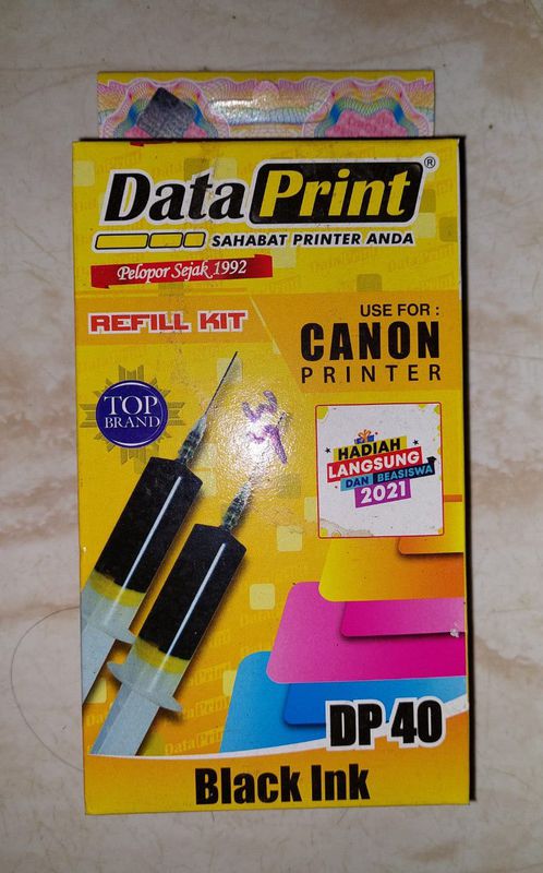 Tinta Printer Black DP-40 Data Print