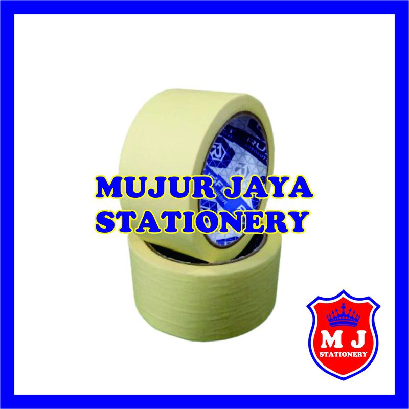 LAKBAN KERTAS MASKING TAPE RUSFET 2 INCH - MJS 502
