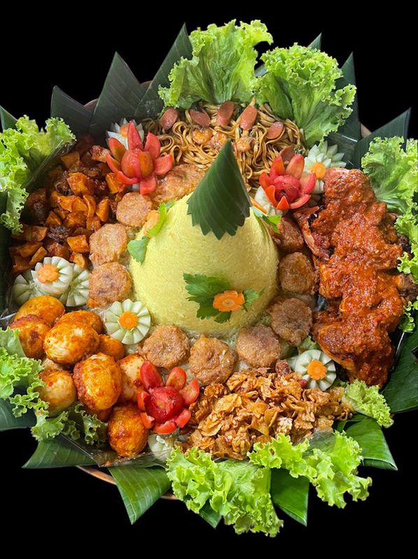 Nasi Tumpeng 12 pax - Ayamgorengbakar