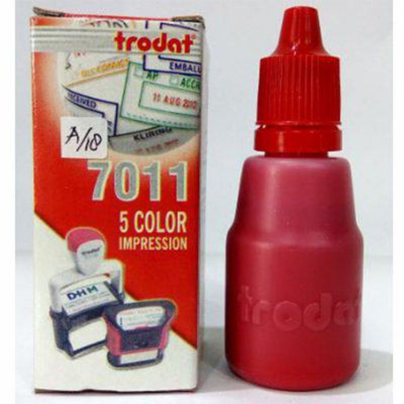 TINTA STEMPLE / CAP WARNA MERAH 711 TRODAT (ATK)