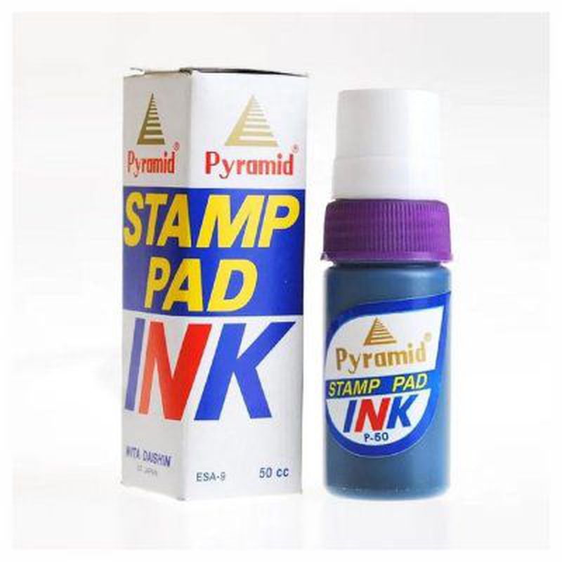 STAMP PAD INK 50CC PYRAMID ESA-9 (ATK)