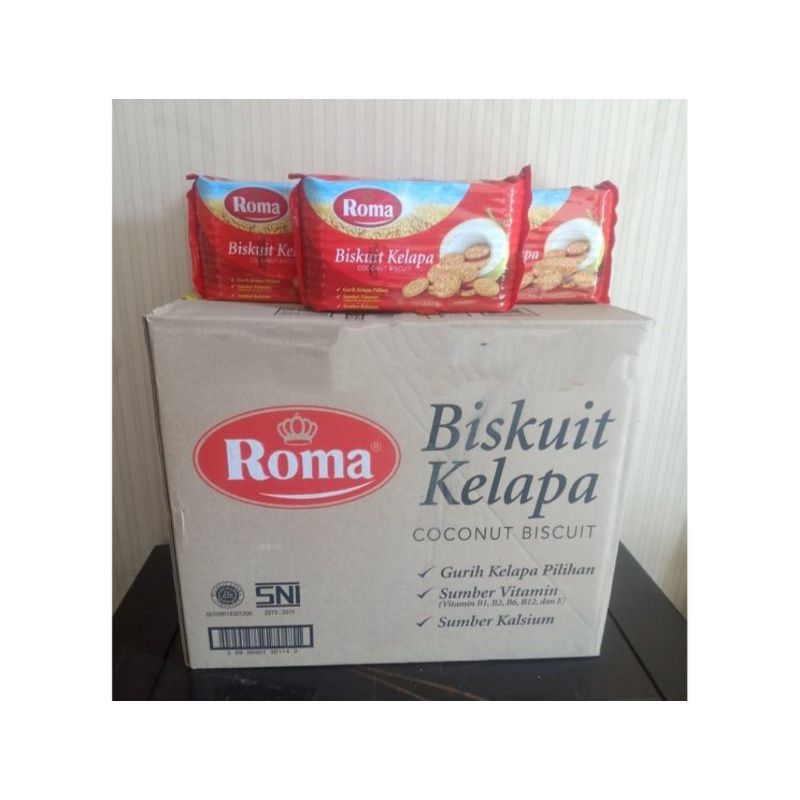 Biskuit Roma Kelapa ( Kemasan DUS )