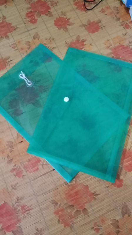 map plastik kancing - Biru