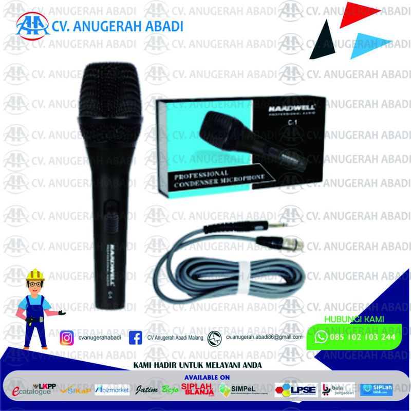 MICROPHONE CABEL HARDWELL C-1