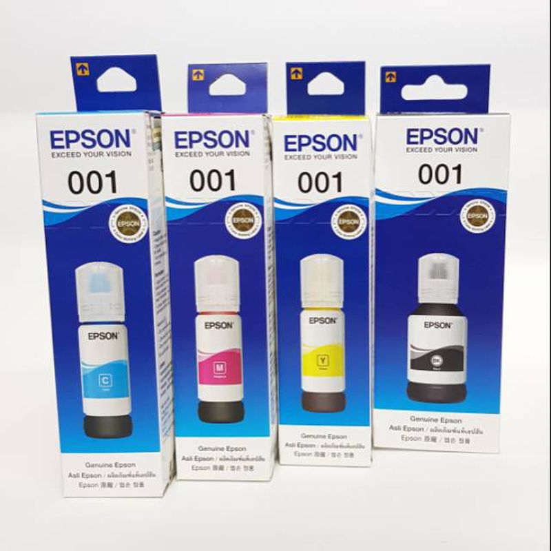 Tinta EPSON 001 ORI - Kuning