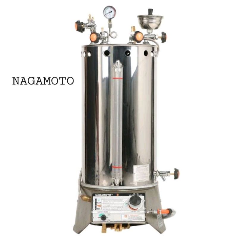 SETRIKA UAP BOILER GAS NAGAMOTO 25 LITER