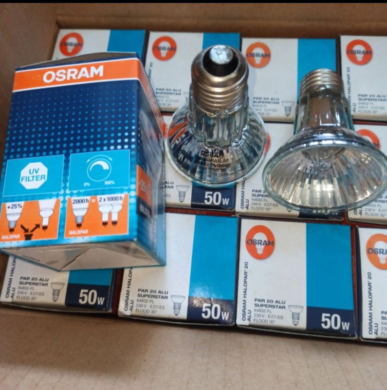 Lampu Halopar 20 230 V 50 W - Osram