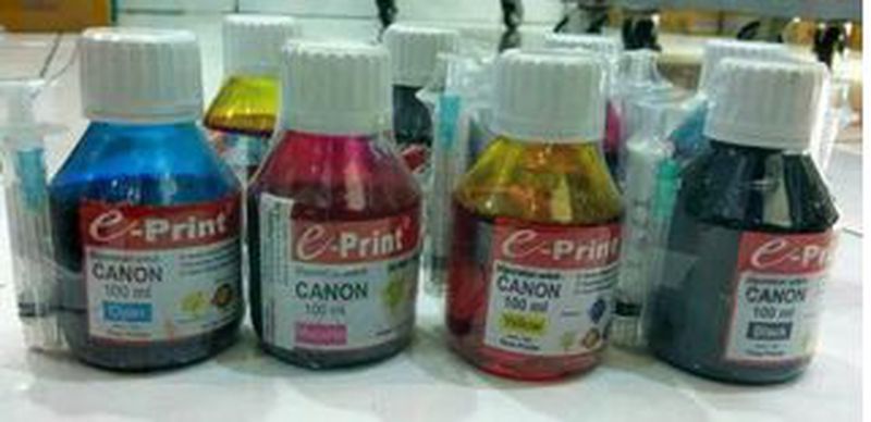 Tinta Botol Refill E-Print 100 ML Canon (Ready Warna : Black Cyan ...