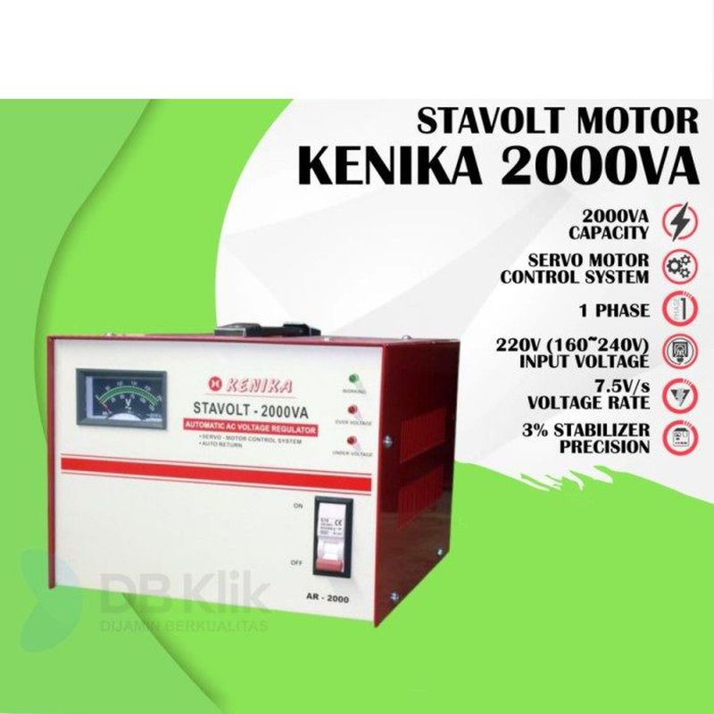 Stavolt Motor KENIKA 2000 VA - Stavolt KENIKA 2000VA Motor