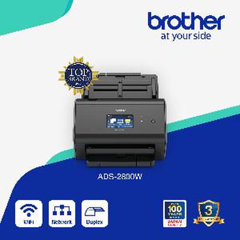 BROTHER SCANNER DOKUMEN ADS-2800W