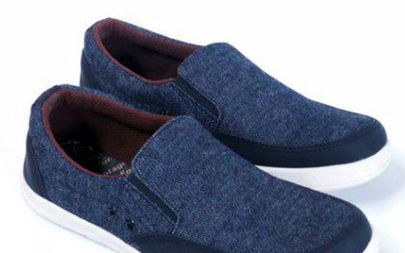 Upper Sepatu Denim