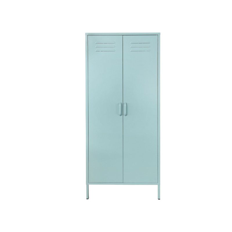 TIGER ALMARI HM-A17-1 2 PINTU AYUN - Hitam