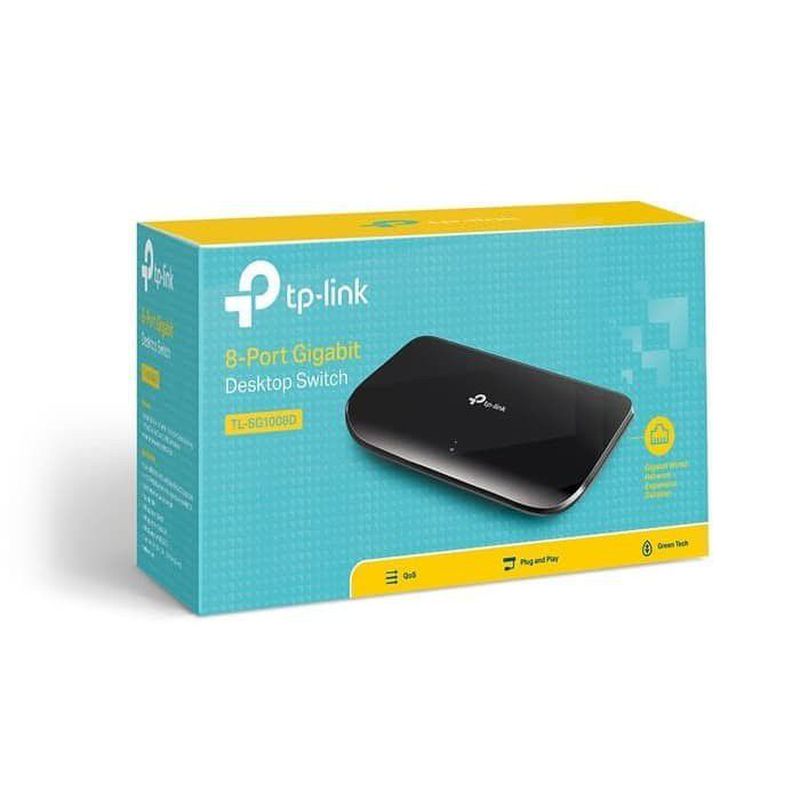 HUB SWITCH TPLINK 8-PORT GIGABIT