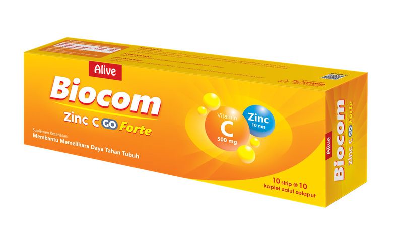 ALIVE BIOCOM ZINC C GO FORTE