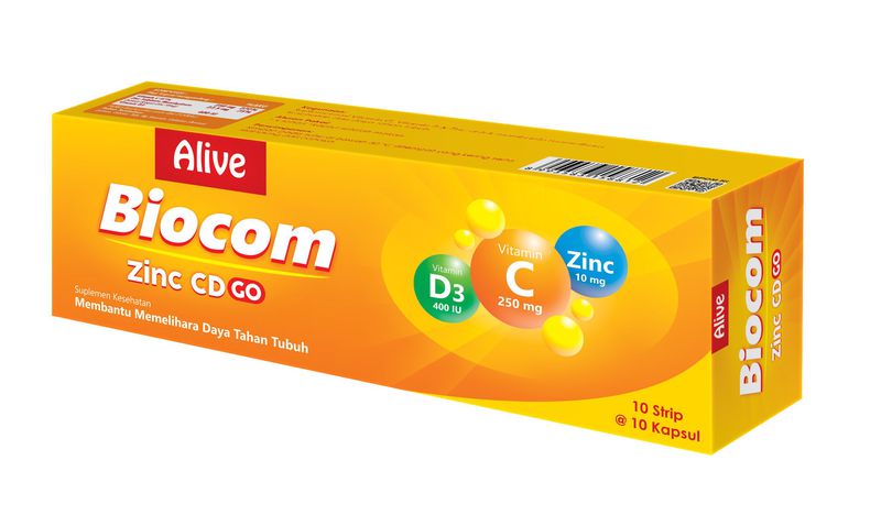 ALIVE BIOCOM Zinc CD Go