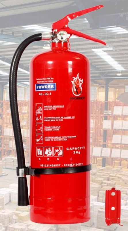 Tabung Pemadam Kebakaran (APAR) Powder 3 Kg (Dry Powder 50%) - CE Cylinder