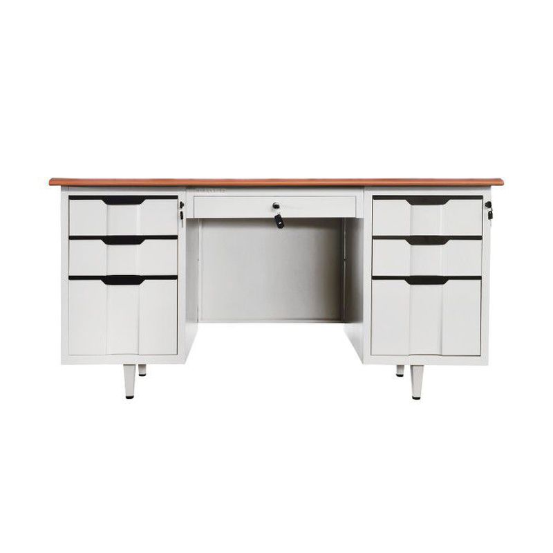 TIGER OFFICE DESK 3 DRAWER (2bh) - Hitam