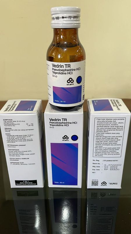 VEDRIN TR SYRUP 60ML_ERLIMPEX