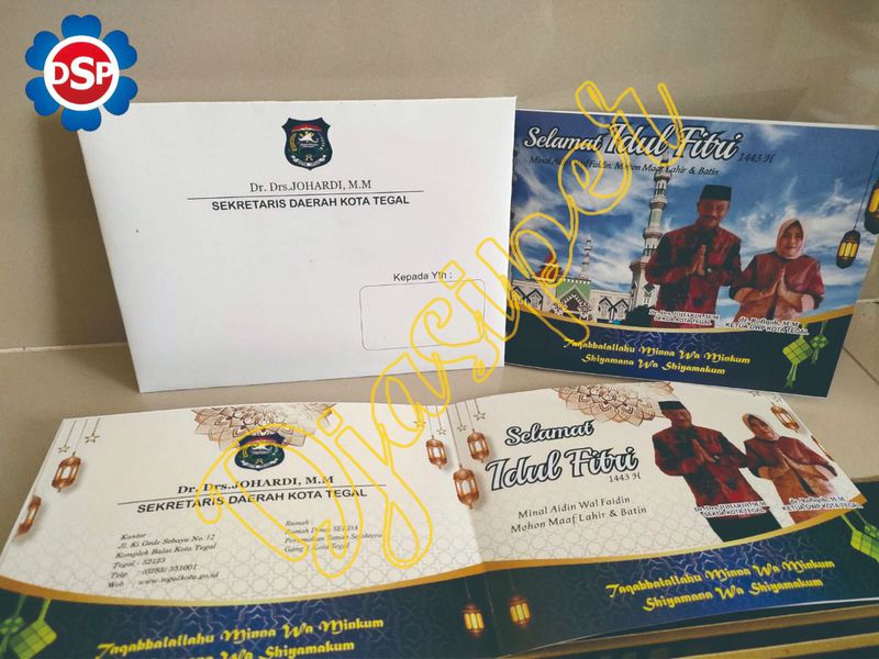 Kartu Ucapan Model Undangan Resmi