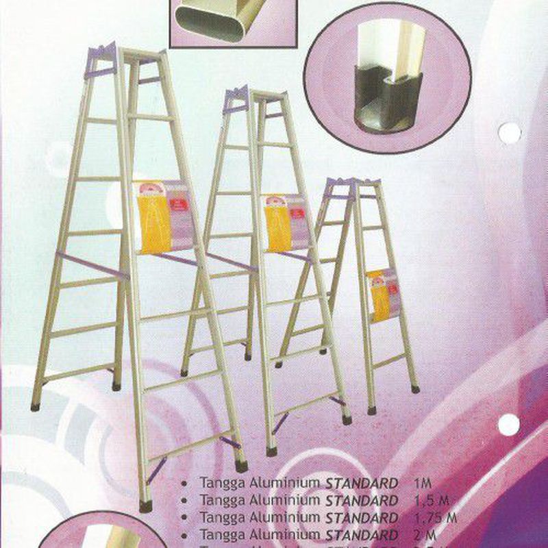 TANGGA ALUMINIUM MRK MATAHARI 250 cm