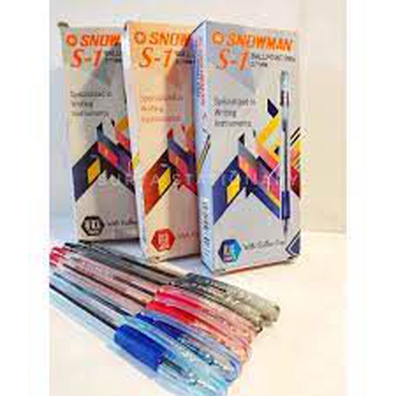 Pulpen Snowman S1 - Merah