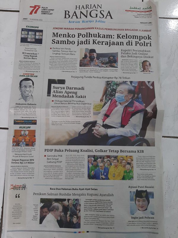 Langganan Koran Harian Bangsa