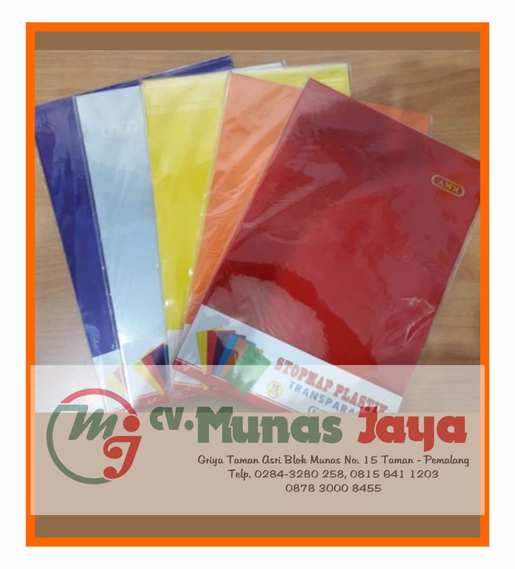 Stopmap Plastik Transparan / Stopmap plastik