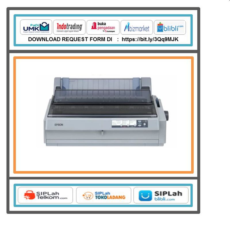 TJM- Printer Epson LQ2190 - Dot Matrik