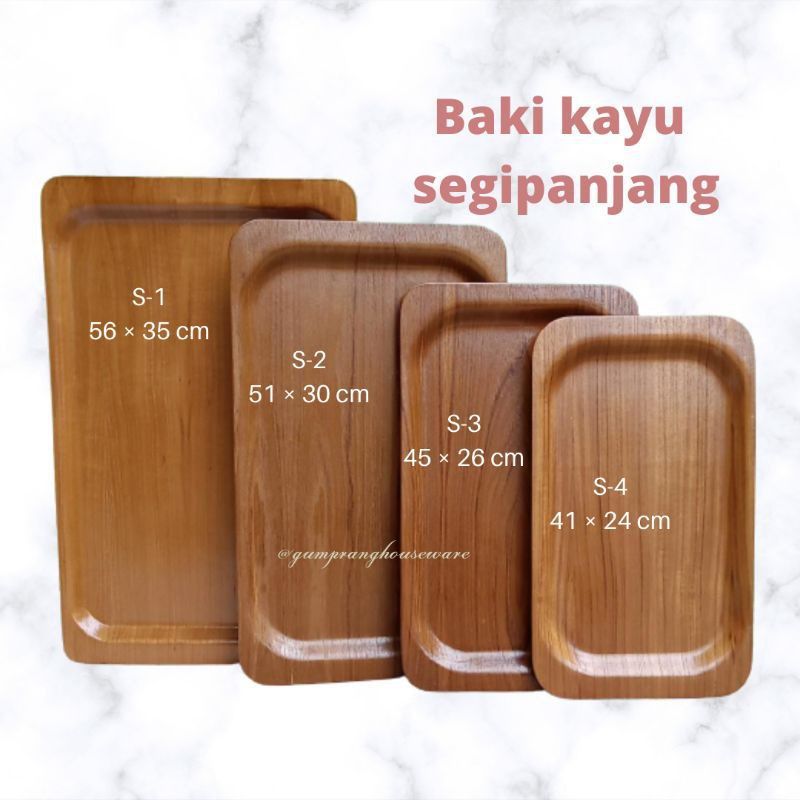 Baki Kayu Besar