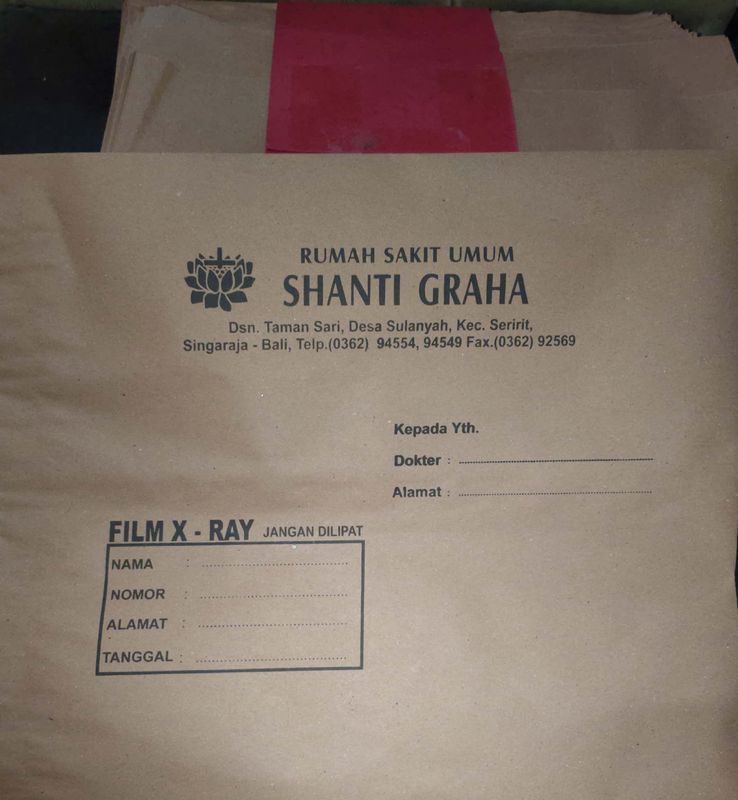 Amplop Rontgen - Ukuran Besar