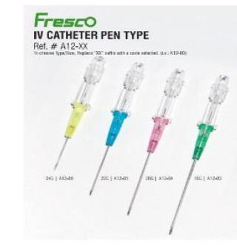 IV Cath 24G type pen