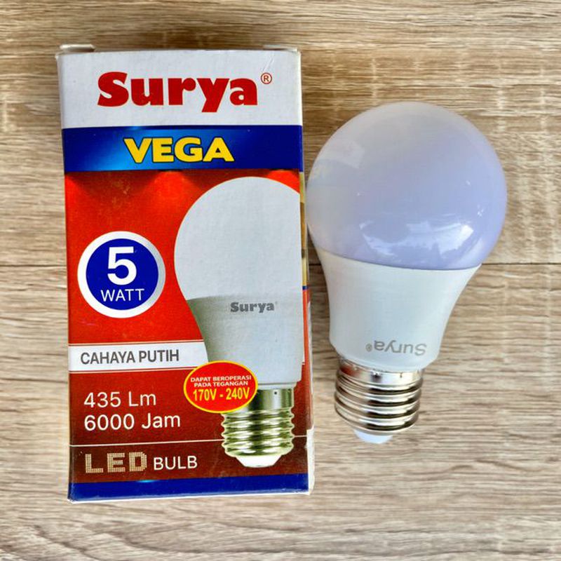 lampu LED 5 watt Surya