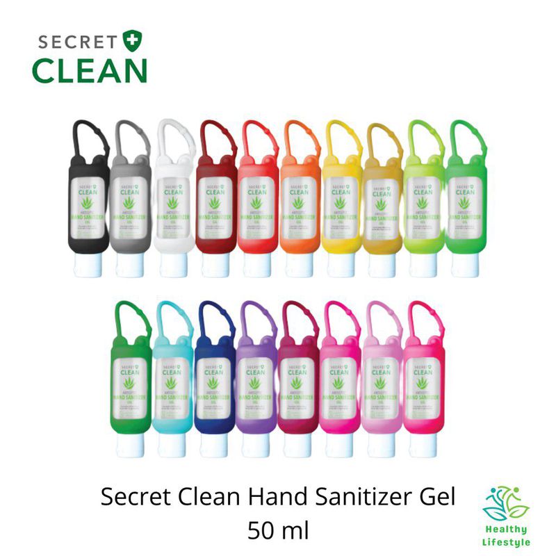 Secret Clean Hand Sanitizer Gel 50ml (Silicon)
