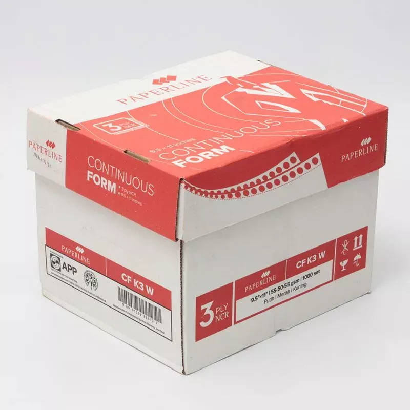 Continuous Form 3 Ply Paperline