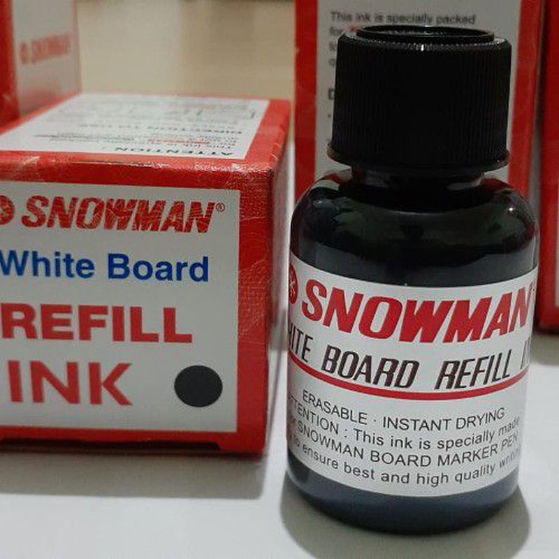 Tinta spidol whiteboard - Hitam