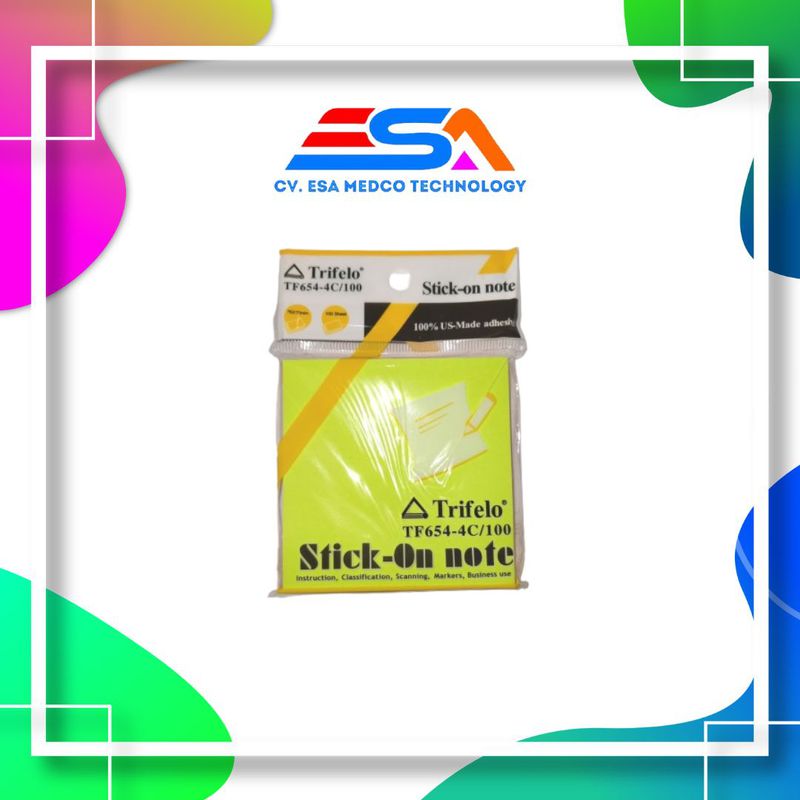 Post It / Sticky Notes Trifelo TF 654-4C