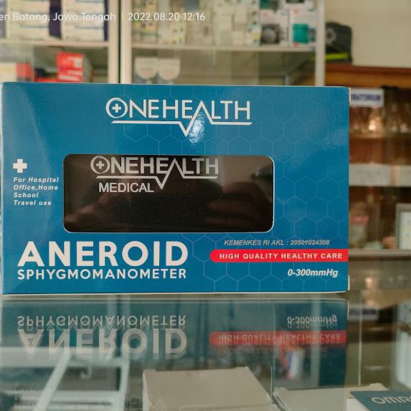 Tensimeter Aneroid Merk Onehealth Manset Jarum Aneroid Analog ...