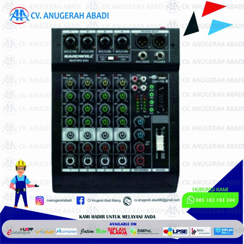 MINI MIXER HARDWELL BEST MIX 6 XU