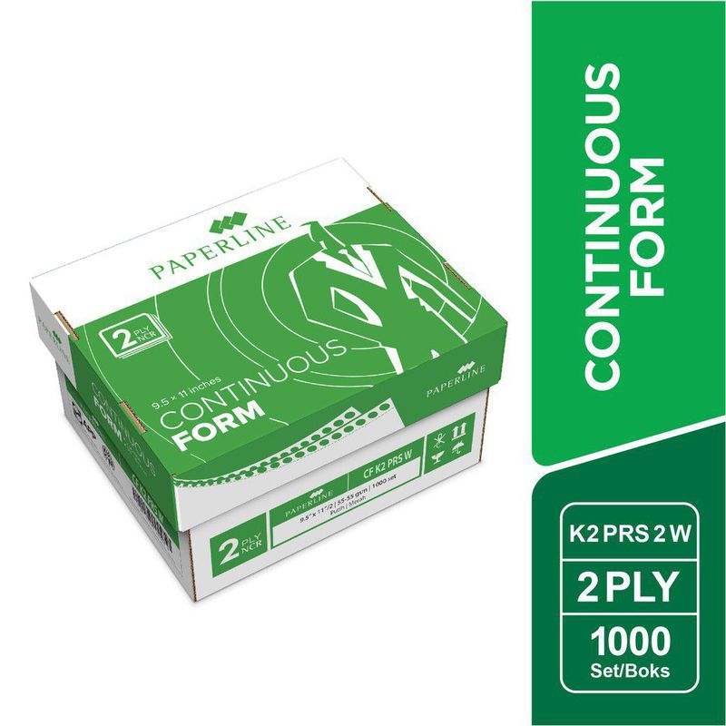 Continuous Form 2 Ply PRS Paperline