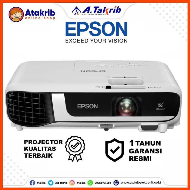 EPSON EB-X51 XGA 3LCD PROJECTOR