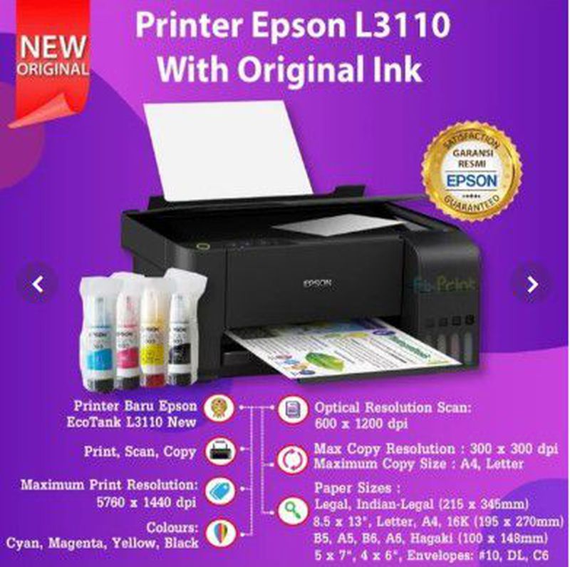 Printer Inkjet Epson L3110