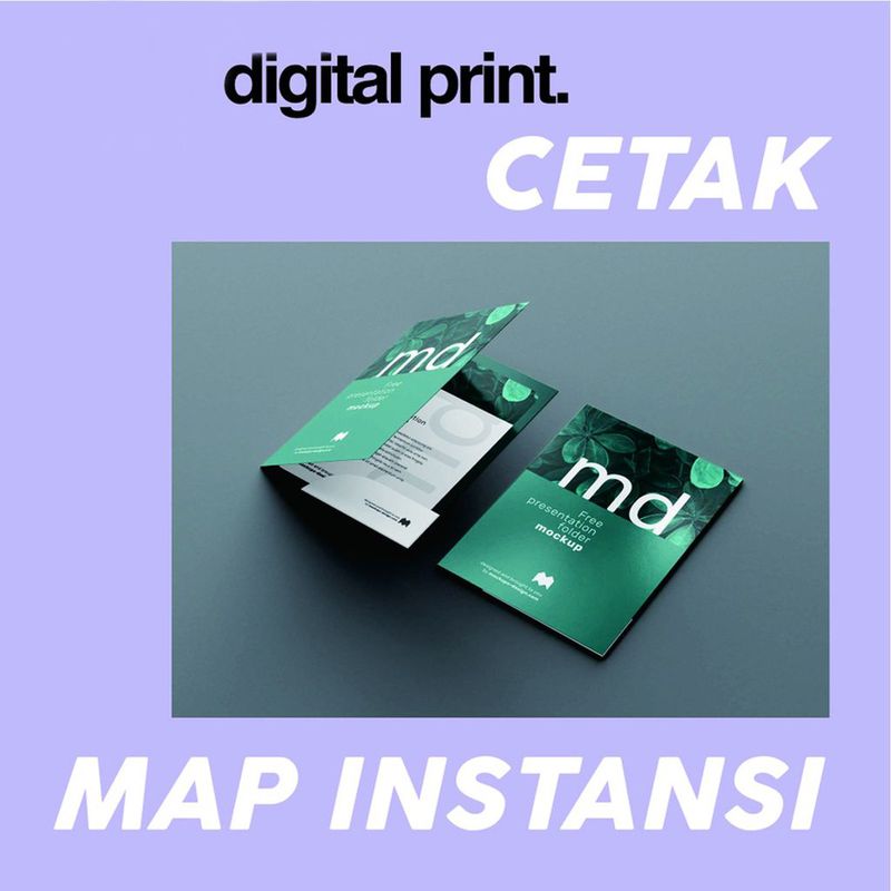 Map Kertas - (Custom Desain)